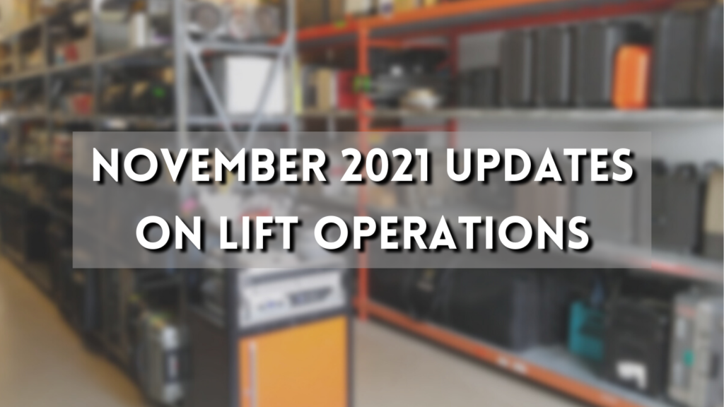 Updates on LIFT Operations – November 2021 – Liaison of Independent ...